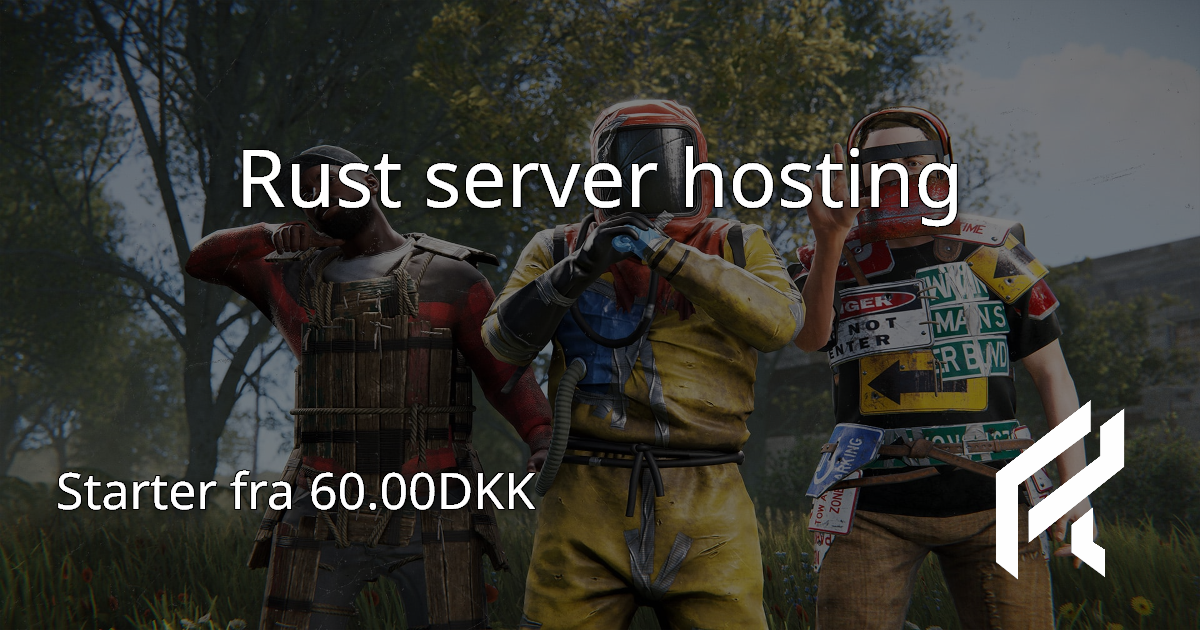 🎮 Rust Server Hosting – Lynhurtig & Stabil | PineRiver
