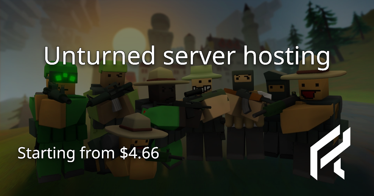 🎮 Unturned Server Hosting - Fast & Stable | PineRiver